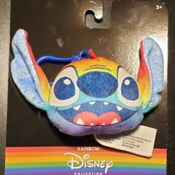 Disney | Accessories | Disney Stitch Plush Backpack Keychain Clipon ...